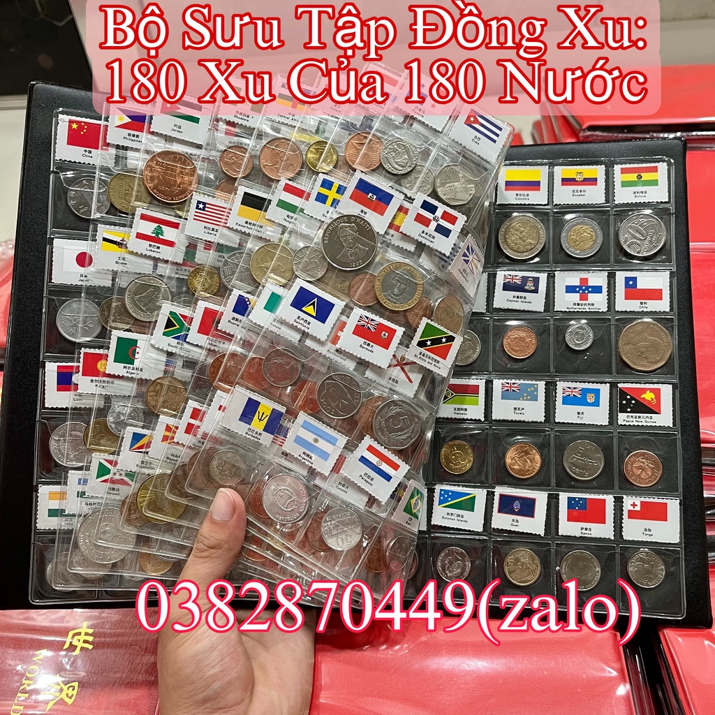 Bộ Sưu Tập Đồng Xu Các Nước Trên Thế Giới: Từ 60, 120, 180 Quốc Gia ...