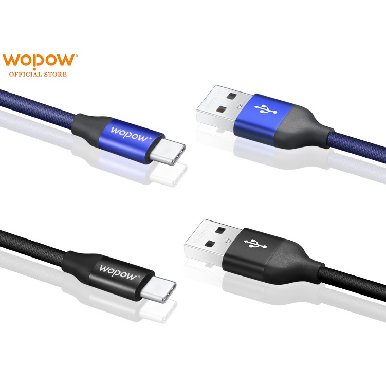 Cáp dây dù WOPOW Type - C 1m LT30 - Hàng chính hãng | Shopee Việt Nam