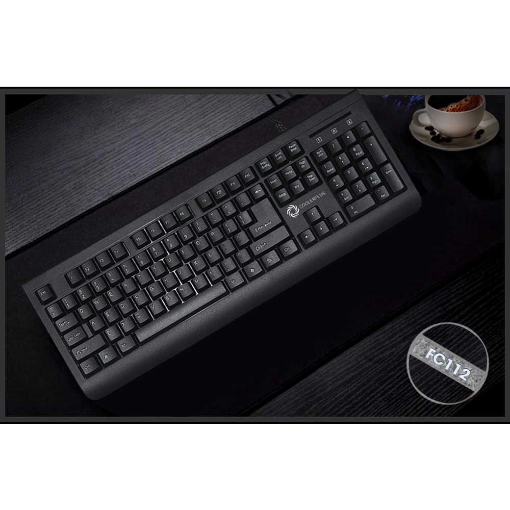 Bàn phím có dây CoolerPlus FC112, bàn phím văn phòng, chơi game ...