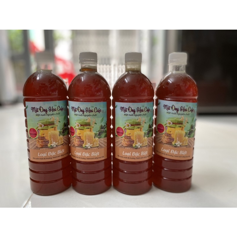 Mật ong hoa cà phê Đà Lạt 1 lít | Shopee Việt Nam