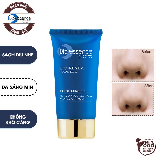 Gel Tẩy Tế Bào Chết Xuất Ong Chúa Bio-essence Bio-Renew Exfoliating Gel 60g | Shopee Việt Nam