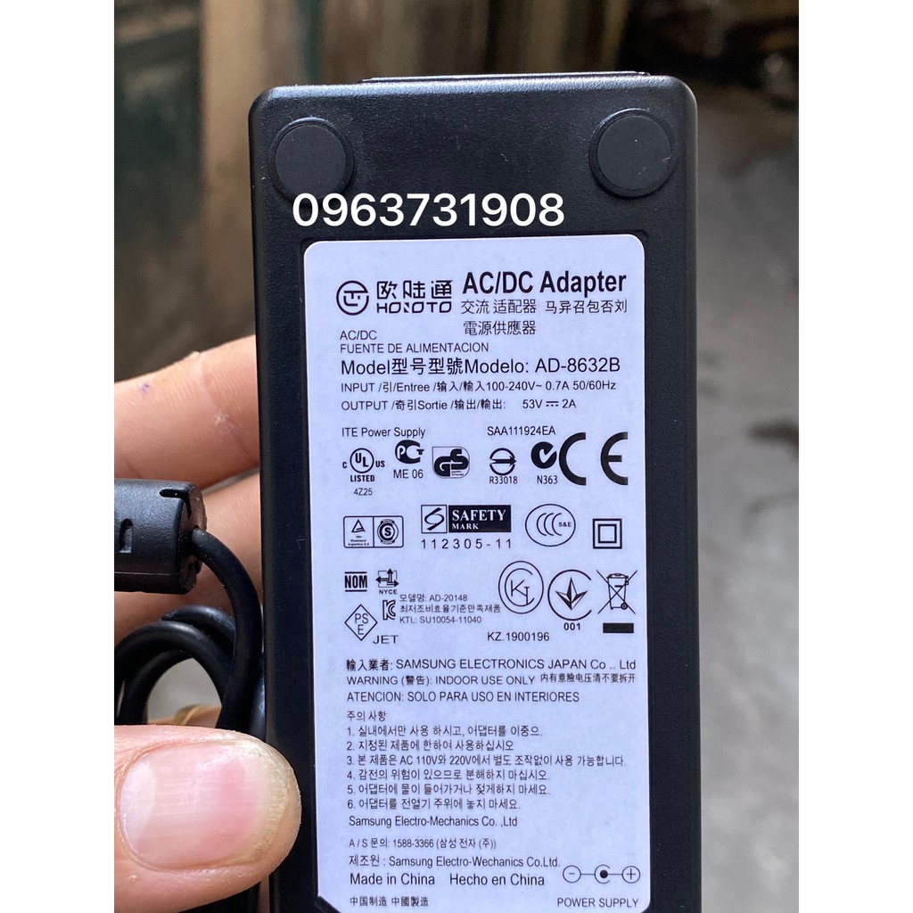 Dây nguồn 51V,53V-2A dùng cho switch POE camera chính hãng | Shopee Việt Nam