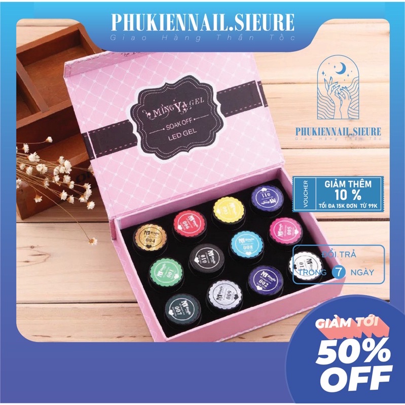 Set Gel Vẽ Mingya 12 Màu [HÀNG CHÍNH HÃNG] | Shopee Việt Nam