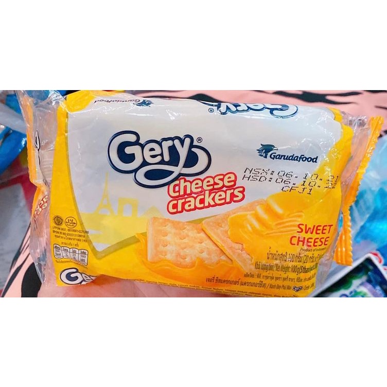 Bánh Quy Phô Mai Gery Cheese Cracker Gói 100G | Shopee Việt Nam