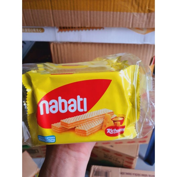 Lốc 10 gói bánh xốp Nabati vị phô mai , chocolate 17g | Shopee Việt Nam
