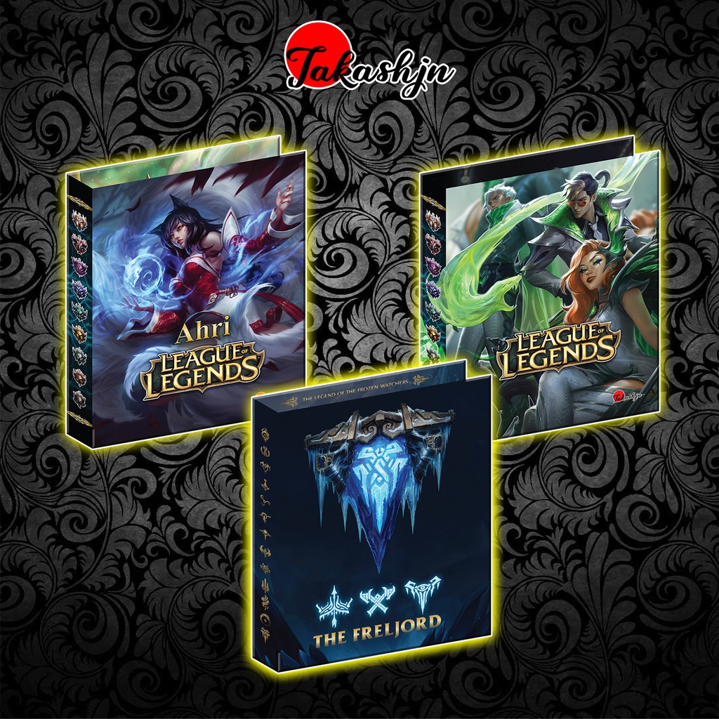 [Độc Quyền Phản Quang 7 Màu] Bìa Album sưu tập thẻ bài Liên Minh Huyền ...