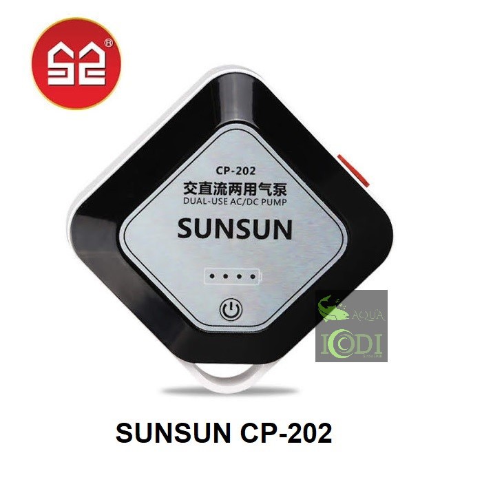 Máy sủi oxy tích điện SUNSUN CP-202 | Shopee Việt Nam