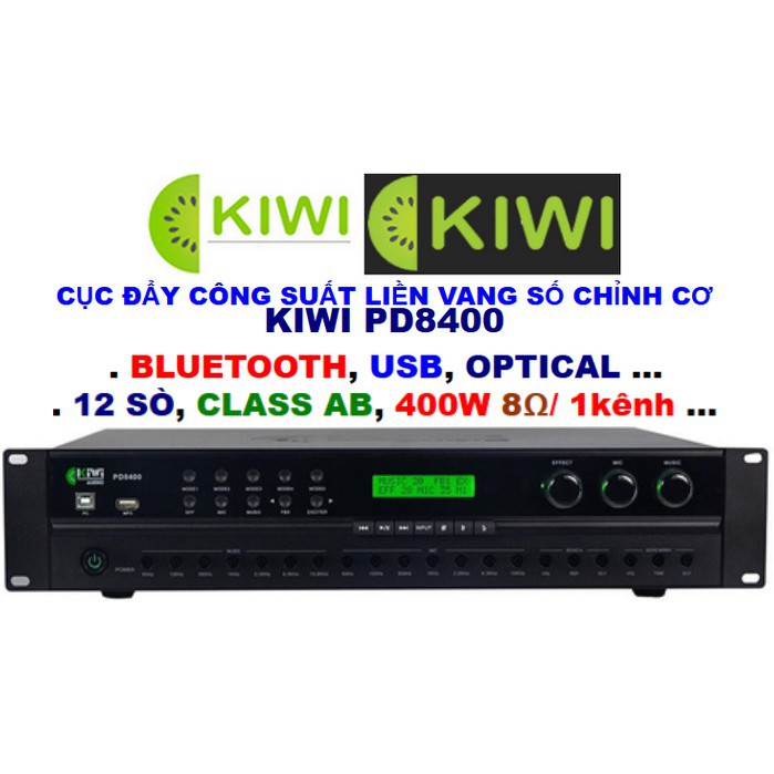 Cục đẩy tích hợp vang số Kiwi PD8400 | Shopee Việt Nam