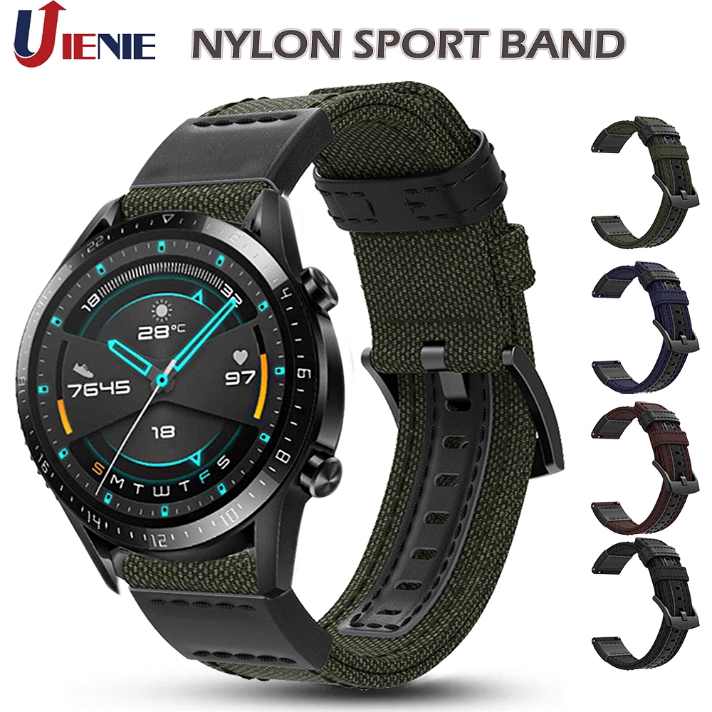 Dây Đeo Nylon 22mm Cho Đồng Hồ Thông Minh Huawei Watch Gt2 46mm/honor ...