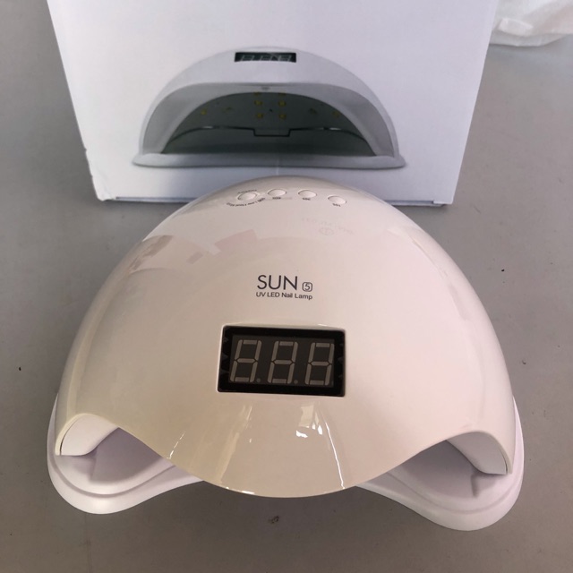 Máy hơ gel móng sun5 uvled chính hãng 48w 24 bóng | Shopee Việt Nam