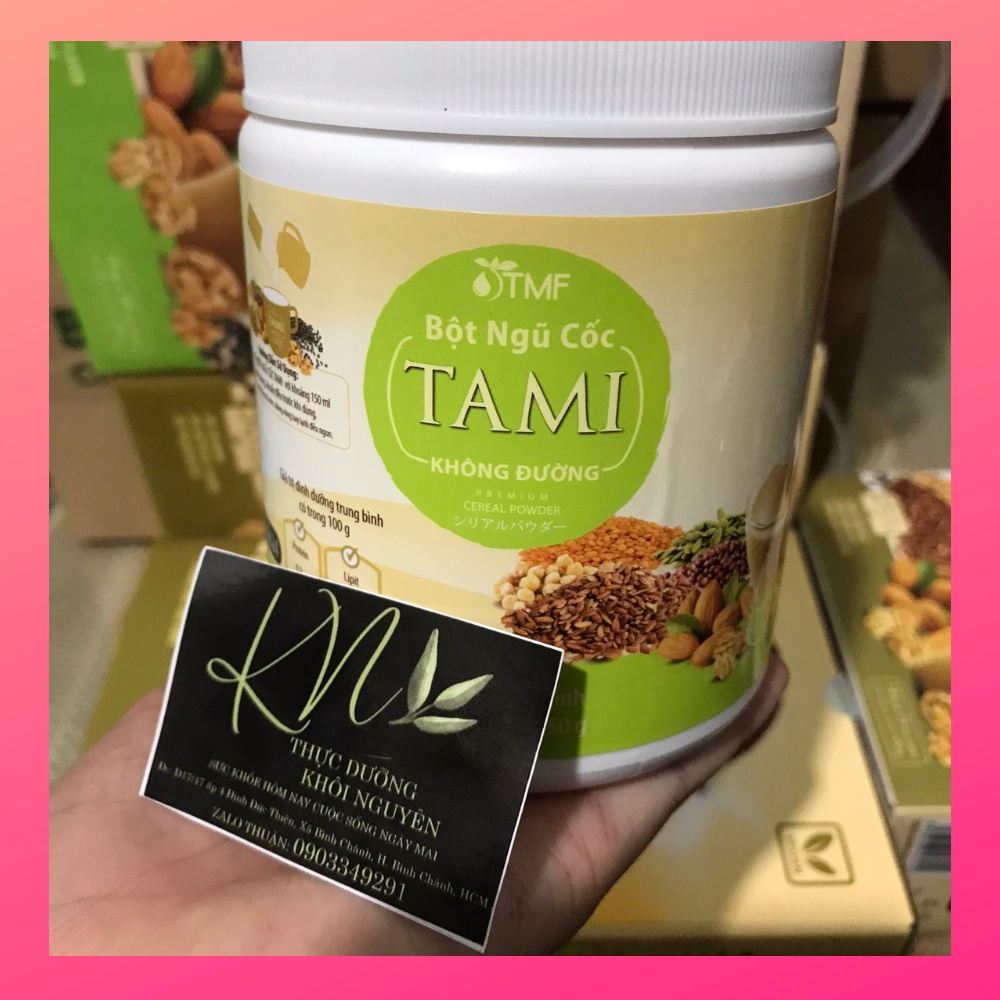 Bột ngũ cốc không đường tami Tâm Minh Foods hũ 350g | Shopee Việt Nam