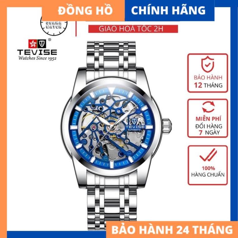 Đồng Hồ Cơ Nam Tự Động TEVISE 9005E/X Màu Xanh Chống Trầy Xước Chống ...