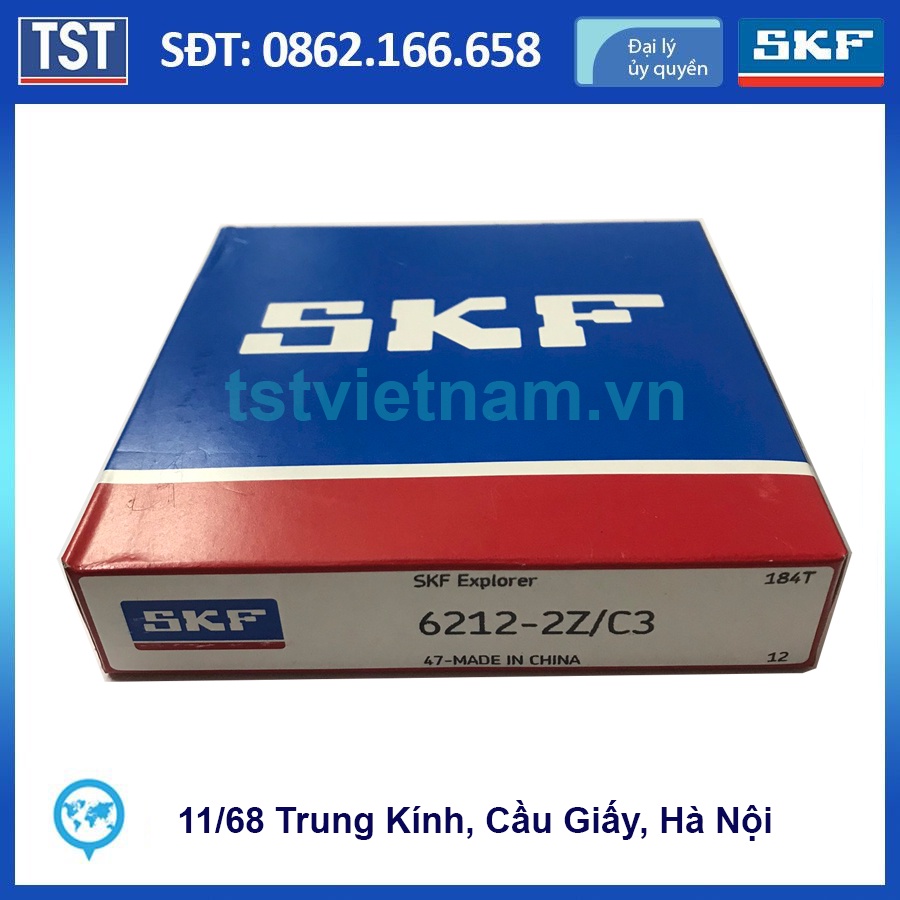 VÒNG BI BẠC ĐẠN SKF CHÍNH HÃNG 6212-2Z/C3 | Shopee Việt Nam