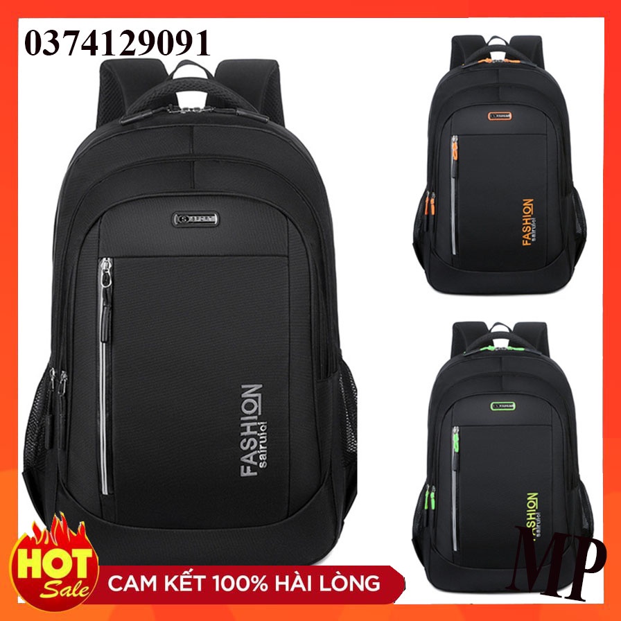 [Size cao 50cm] Balo Vải Dù Chống Nước, Chống Xước Cho Nam, Nữ Đi Học ...