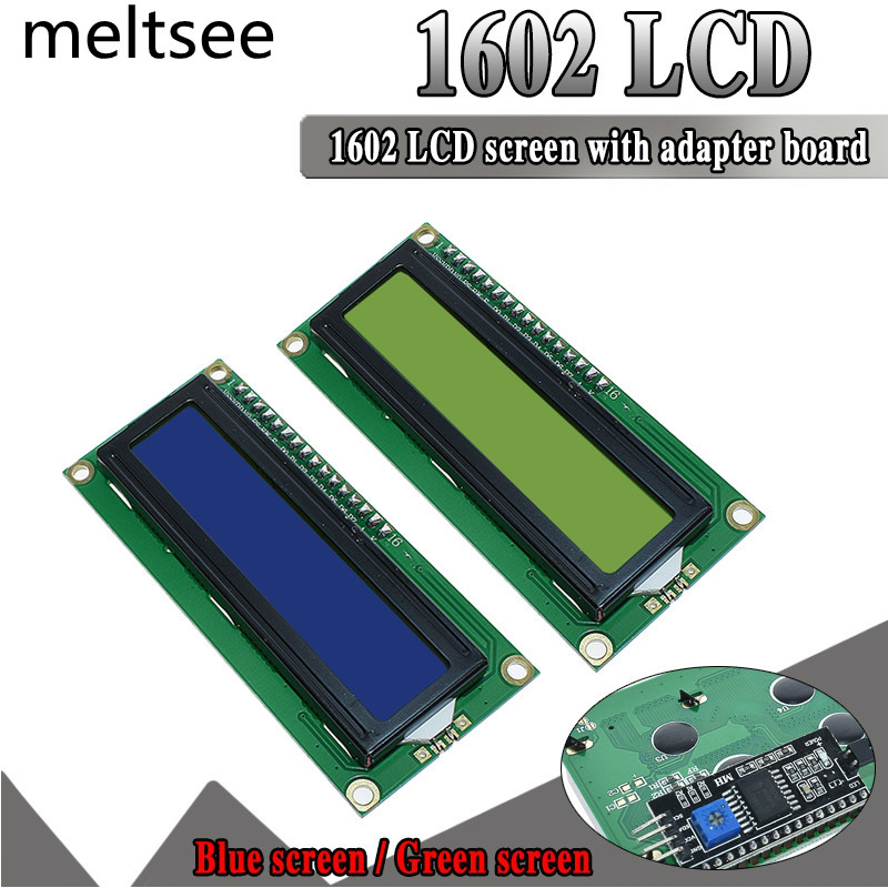 Mô Đun Màn Hình Lcd 1602 Iic / I2C 1602 Cho Arduino 1602 Lcd Uno R3 ...