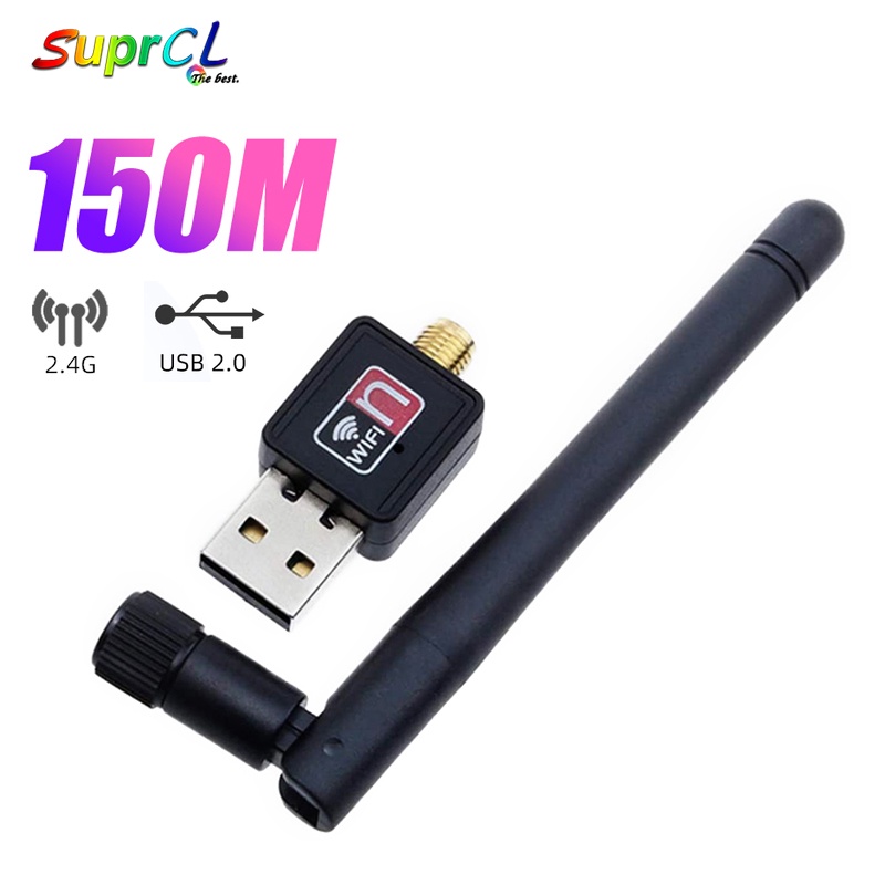 Chip Usb wifi Mini MT7601 / RTL8188 Pc USB2.0 Antenne 2dB 2.4G ...