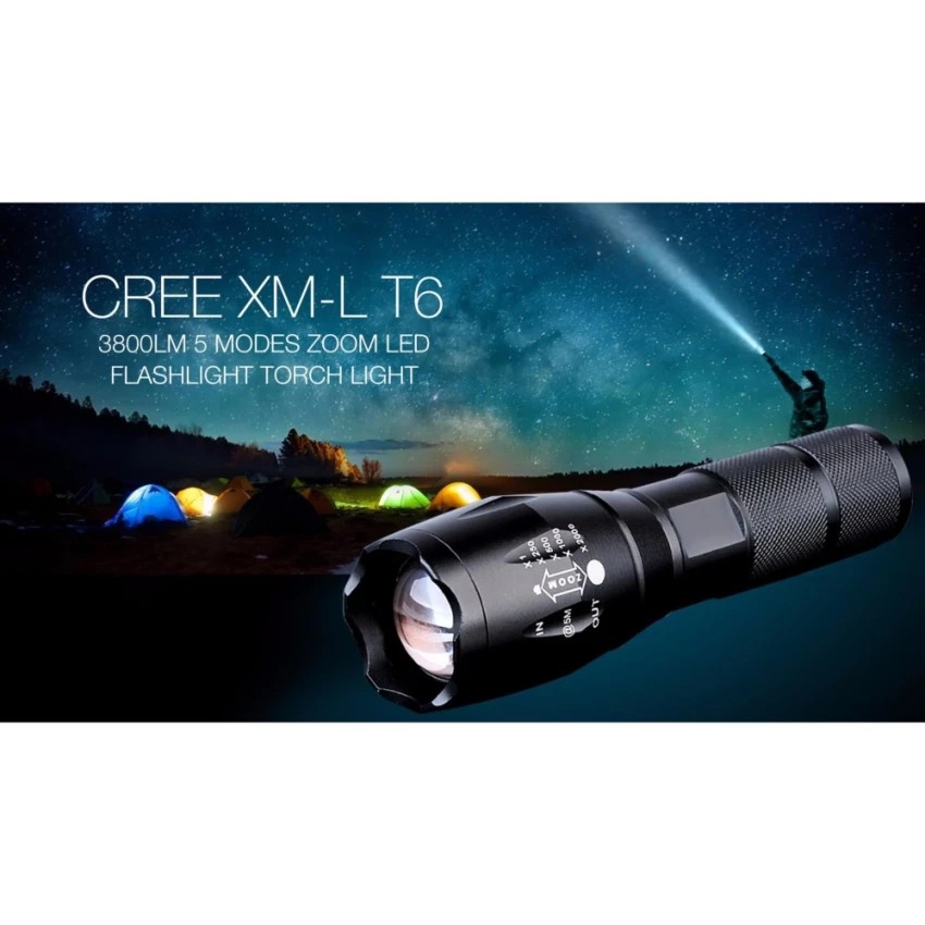 ĐÈN PIN SIÊU SÁNG ULTRAFIRE XML T6 A100 | Shopee Việt Nam