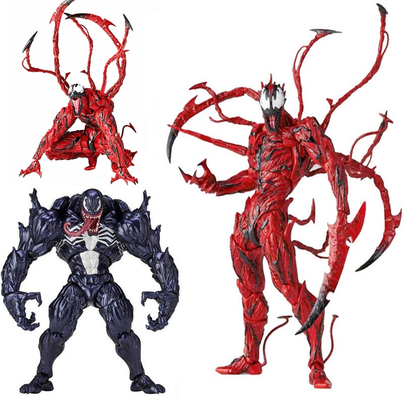 Marvel Carnage Red Venom No. Mô Hình Nhân Vật Edward Brock Chân Thật ...
