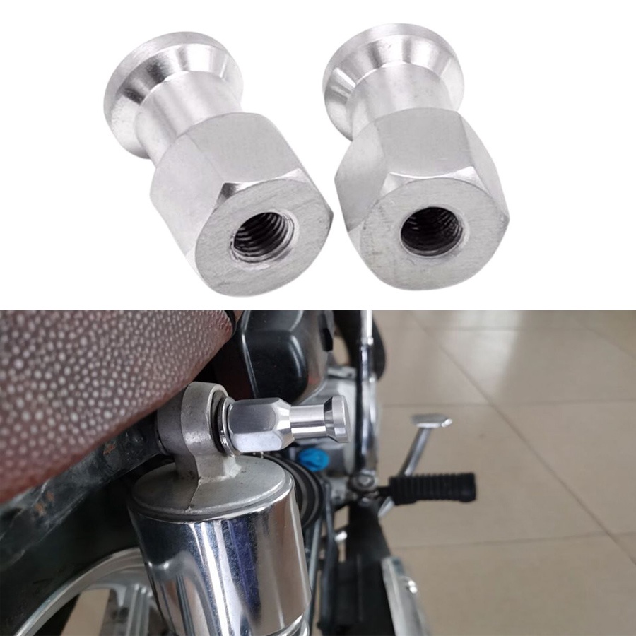 1 Đôi Đa Năng Chrome Xe Máy Treo Tay Xoay Ống Trượt Phía Sau Chống Sốc ...