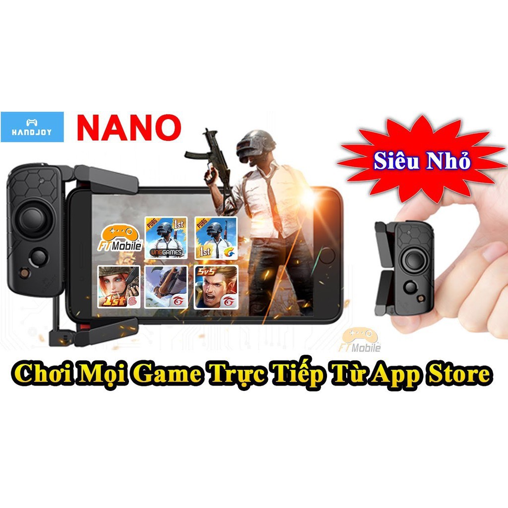 Tay Cầm HandJoy NaNo - Tay cầm chơi game mobile bá đạo hỗ trợ autotap và macro | Shopee Việt Nam