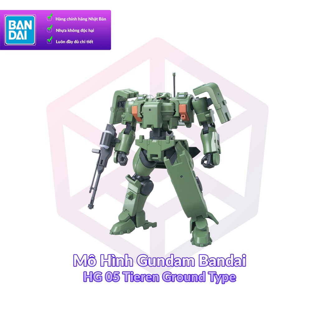 Mô Hình Gundam Bandai HG 05 Tieren Ground Type 1/144 Gundam 00 [GDB ...