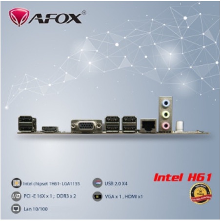 Bo Mạch Chủ Mainboard AFOX H510 | H110 | H81 | H61 MA2 chính hãng mới ...