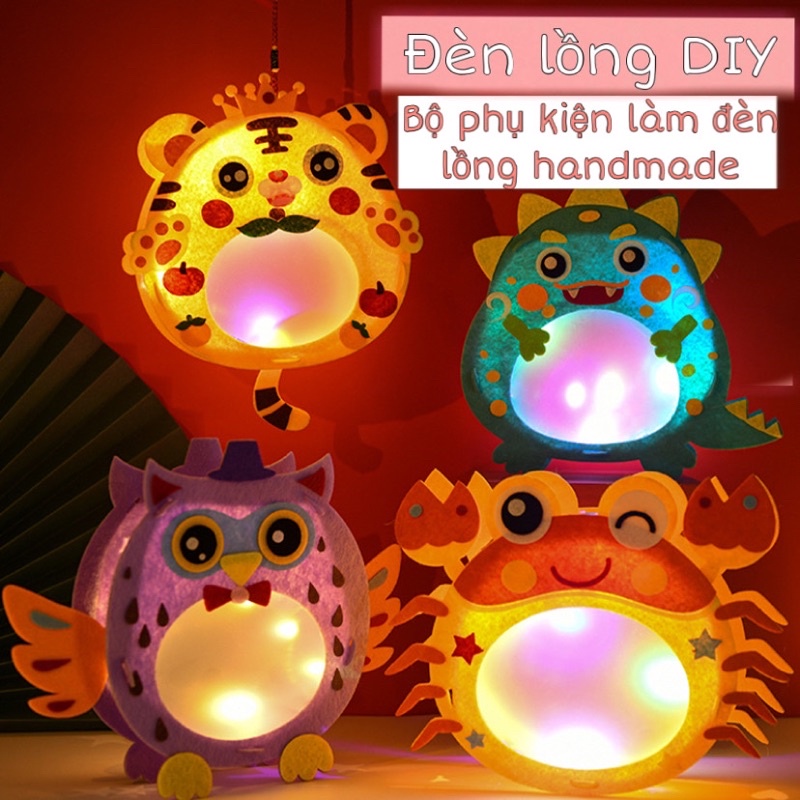 Đèn lồng DIY - Bộ phụ kiện tự làm đèn lồng Handmade | Shopee Việt Nam