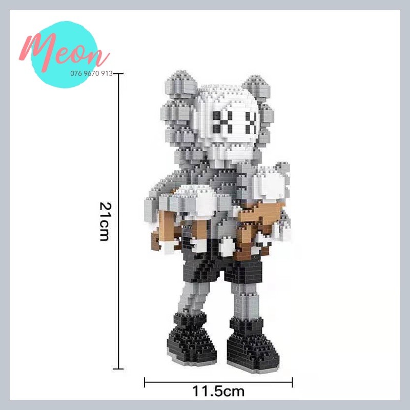 Kaws lego xếp hình Kaws Miniblock Kaws | Shopee Việt Nam