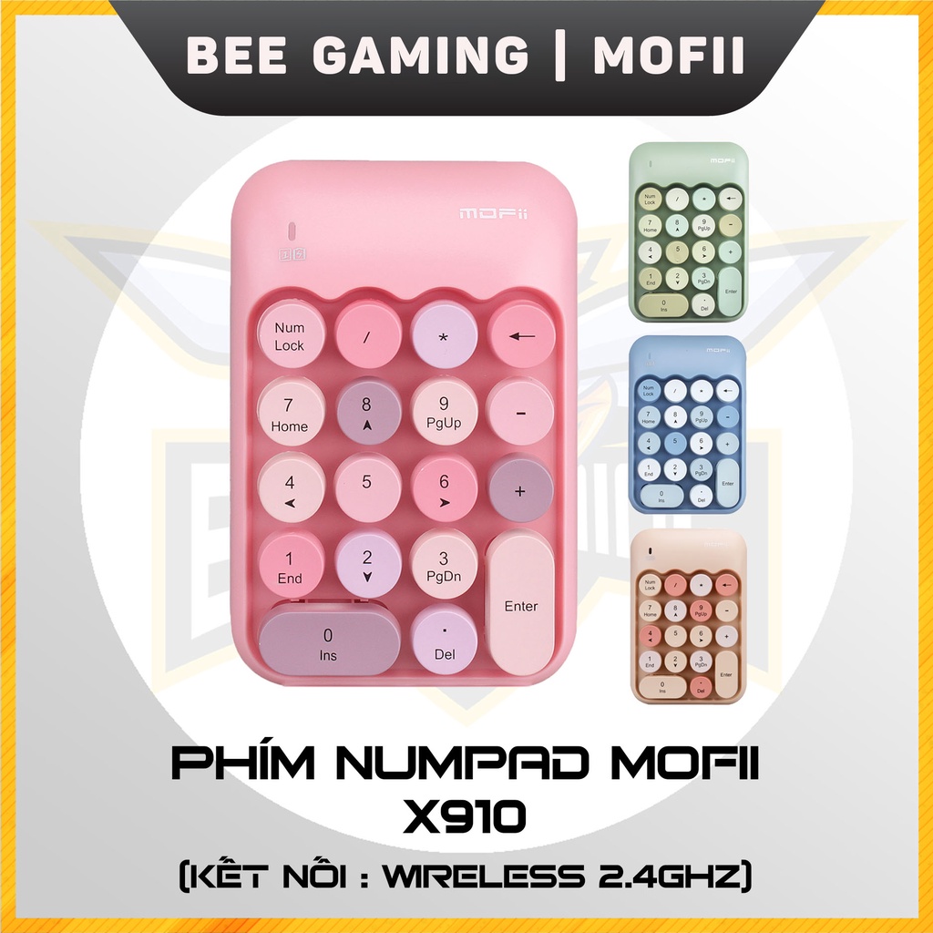 Bàn phím Numpad MOFII - x910 (Hàng chính hãng bảo hành 12 tháng) | Shopee Việt Nam