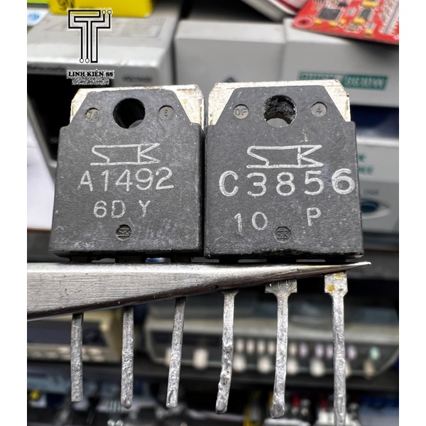 Cặp sò than ampli cục đẩy Tran Transistor SANKEN A1492 C3856 1492 3856 ...