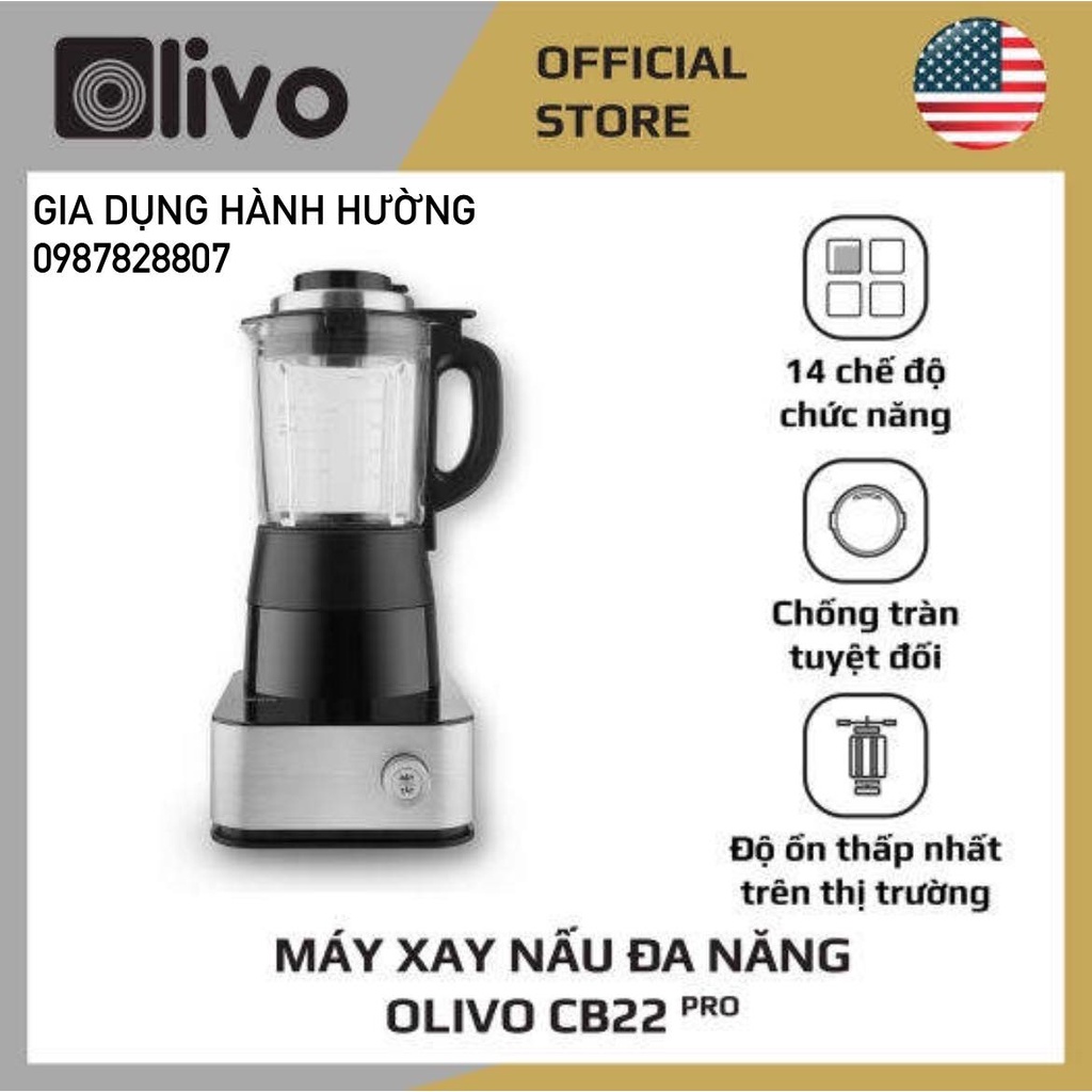 Máy làm sữa hạt Olivo PC22 Pro | Shopee Việt Nam