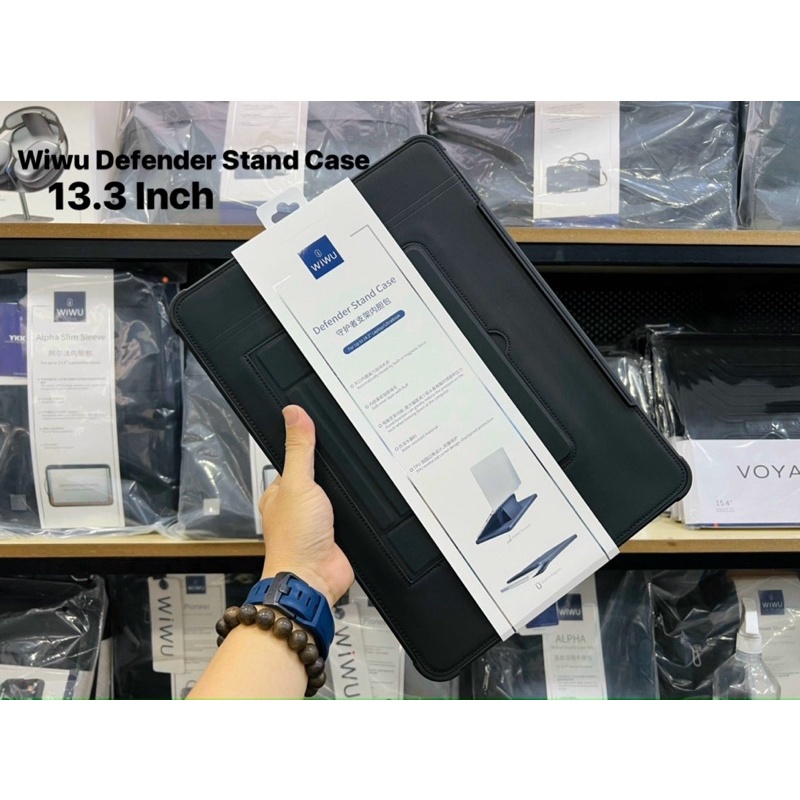 Túi chống shock laptop WIWU Defender Stand Case cho macbook 13. /14.5 ...