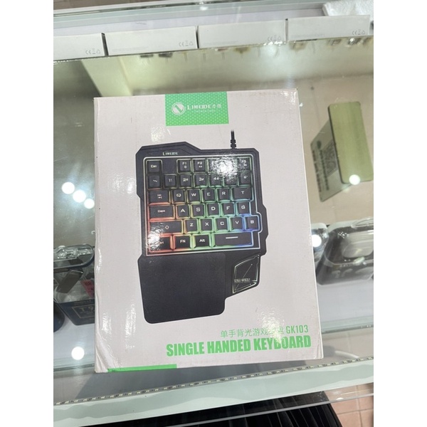 BÀN PHÍM GIẢ CƠ 1 TAY GK103 | Shopee Việt Nam