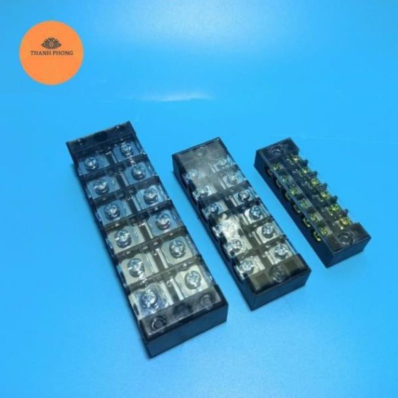 Cầu đấu domino các loại 15A 25A 45A 600v 4p 6p 12p | Shopee Việt Nam