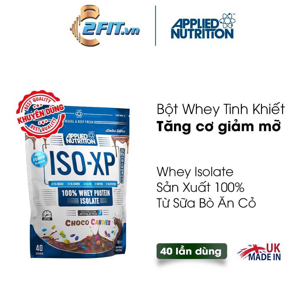 Applied Nutrition Iso Xp 1kg Whey Protein Isolate | Shopee Việt Nam