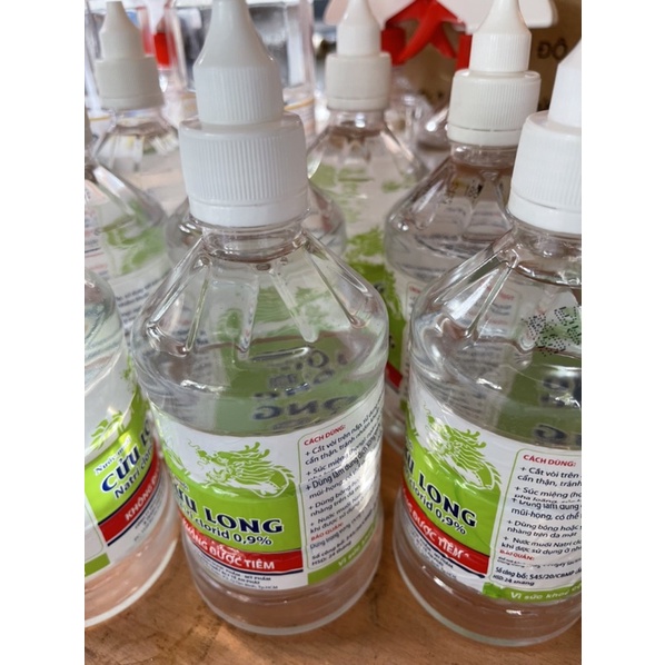 nước muối sinh lý 0,9% , chai 500 mL, nhãn hiệu nam ha, Vĩnh phúc . | Shopee Việt Nam