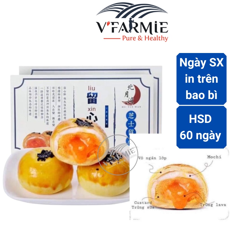 Bánh liu xin su trứng chảy hộp 6 bánh thơm ngon | Shopee Việt Nam
