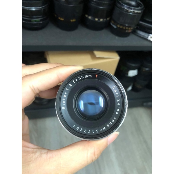 Ống kính MF Carl zeiss biotar 58/2 ngàm exa | Shopee Việt Nam