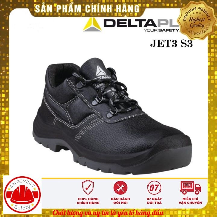 Giay bảo hộ Deltaplus Jet3 S3 Ấn Độ- GIÀY SIÊU BỀN, CHỐNG ĐINH- VA ĐẬP ...