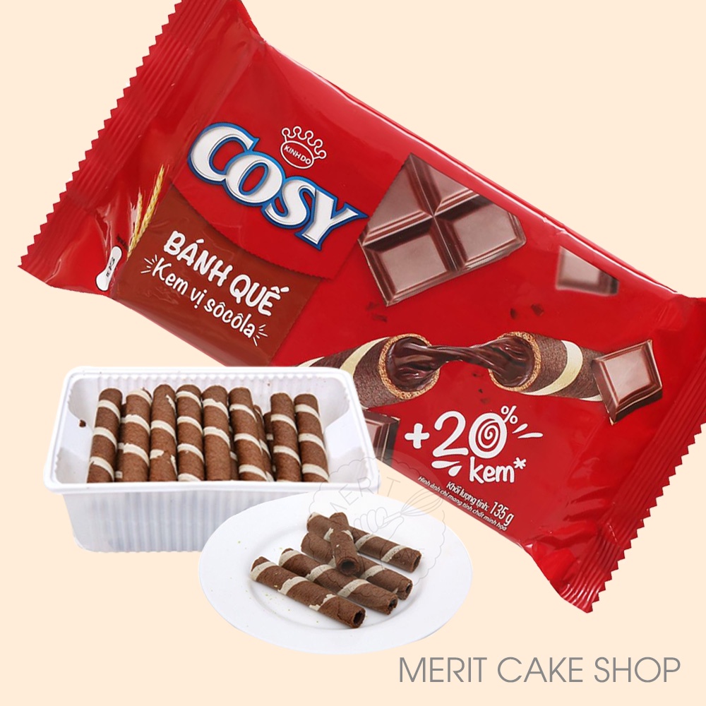 Bánh quế vị kem socola Cosy 135g | Shopee Việt Nam