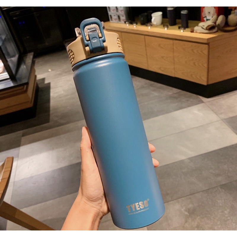 Bình giữ nhiệt chính hãng TYSEO có ống hút tiện lợi | Shopee Việt Nam