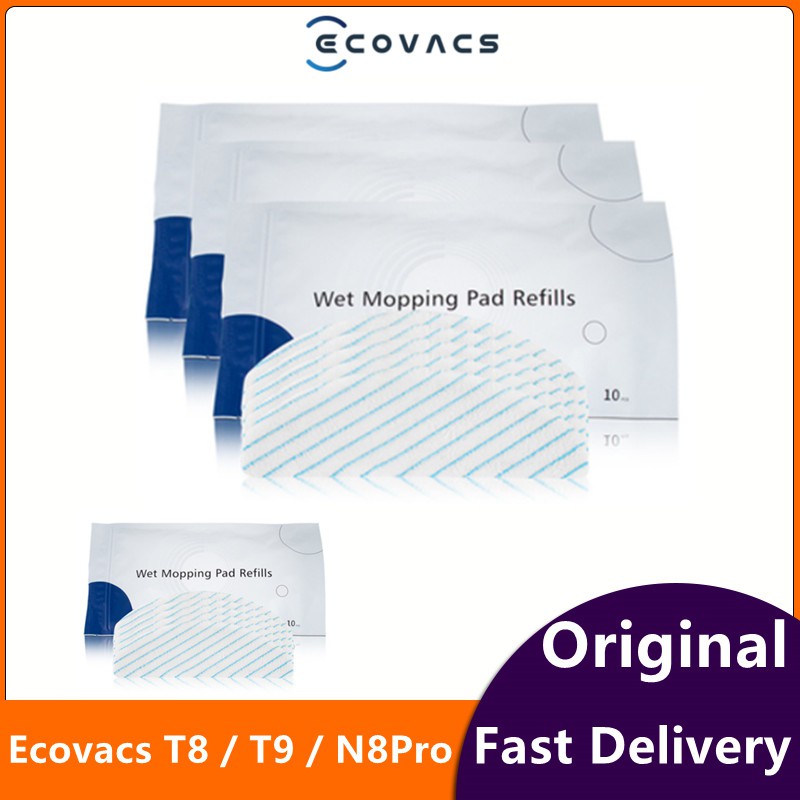 Ecovacs T8/T9/N8Pro Tấm khăn ướt vô trùng vải sợi nhỏ kháng khuẩn vô trùng cho | Shopee Việt Nam