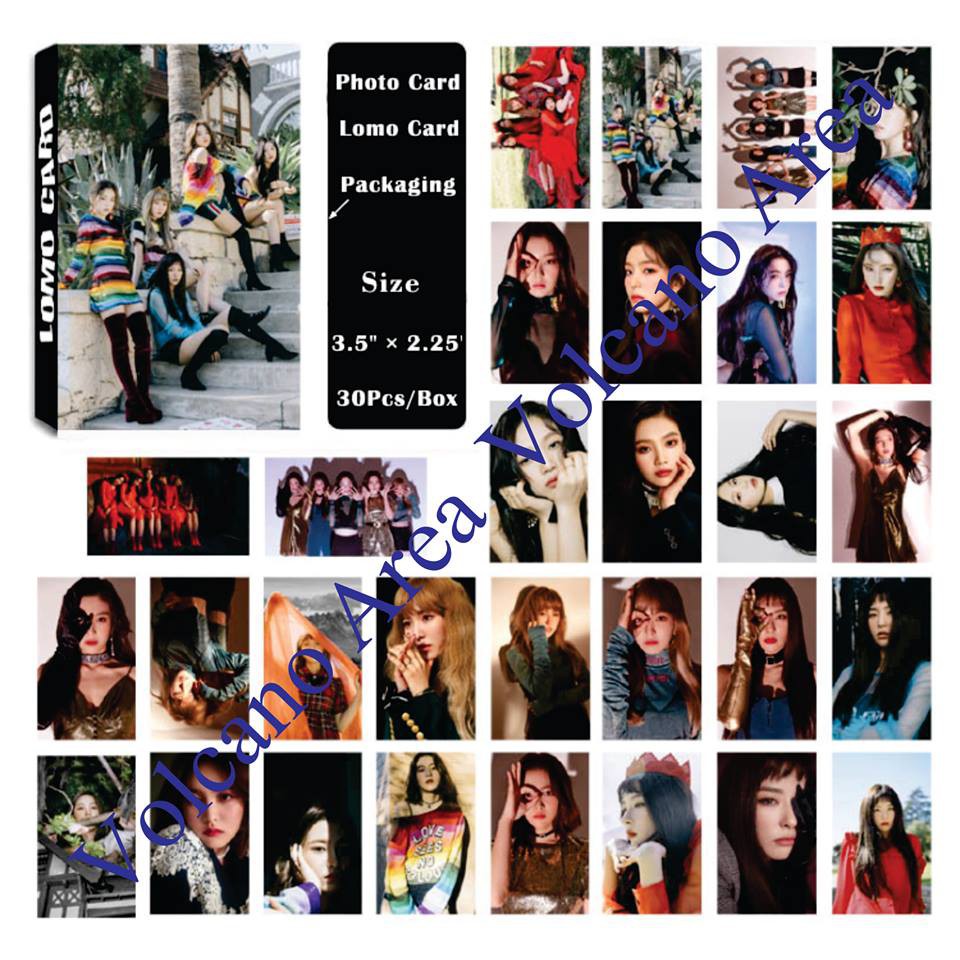 Hộp Lomo Card Red Velvet (3 mẫu) - có nhiều mẫu Kpop (Bad Boy, Peek-A ...