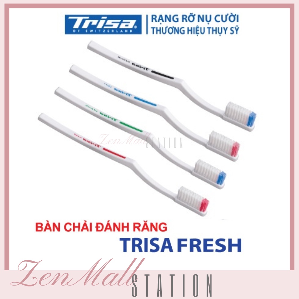 Bàn chảy đánh răng Trisa Fresh Cứng/Vừa/Mềm Bàn chải đánh răng | Shopee ...