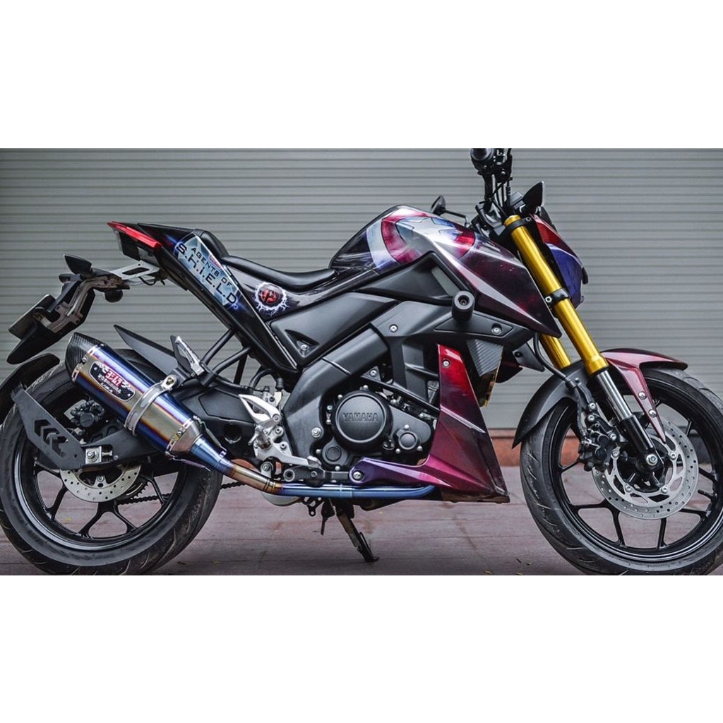 Tem trùm TFX yamaha captain america - Độ dán team trùm decal xe máy ...
