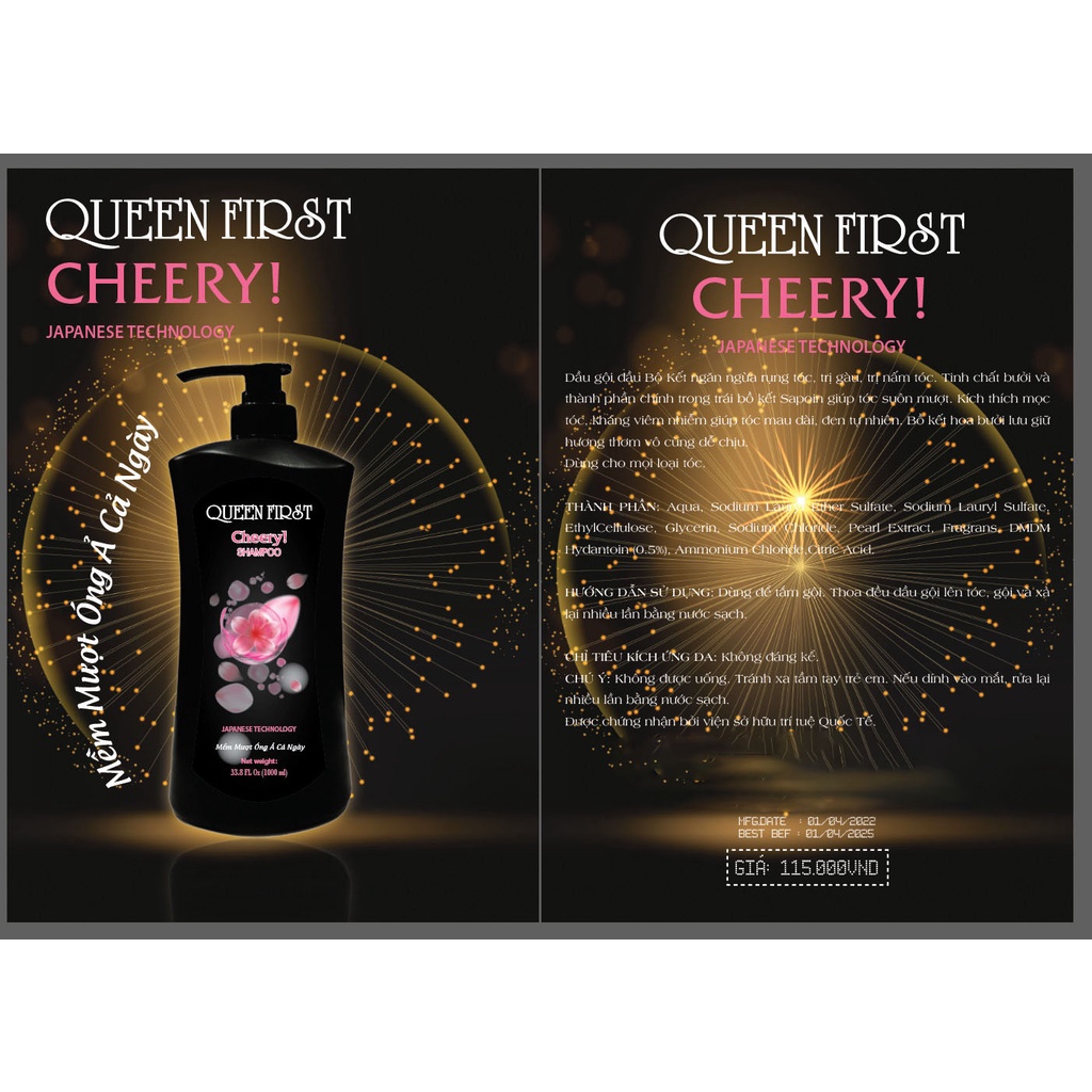 Dầu gội Bồ Kết cherry Công Nghê Nhật Bản 1000ML | Shopee Việt Nam