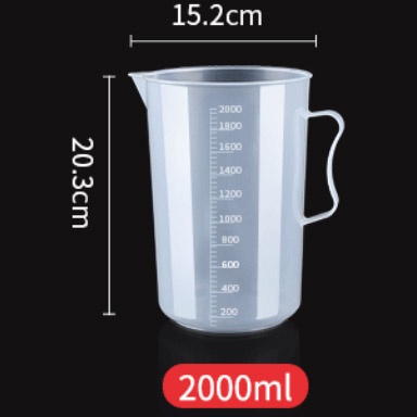 Ca Định Lượng 2000ml - 5000ml Nhựa ABS Có Năp | Shopee Việt Nam