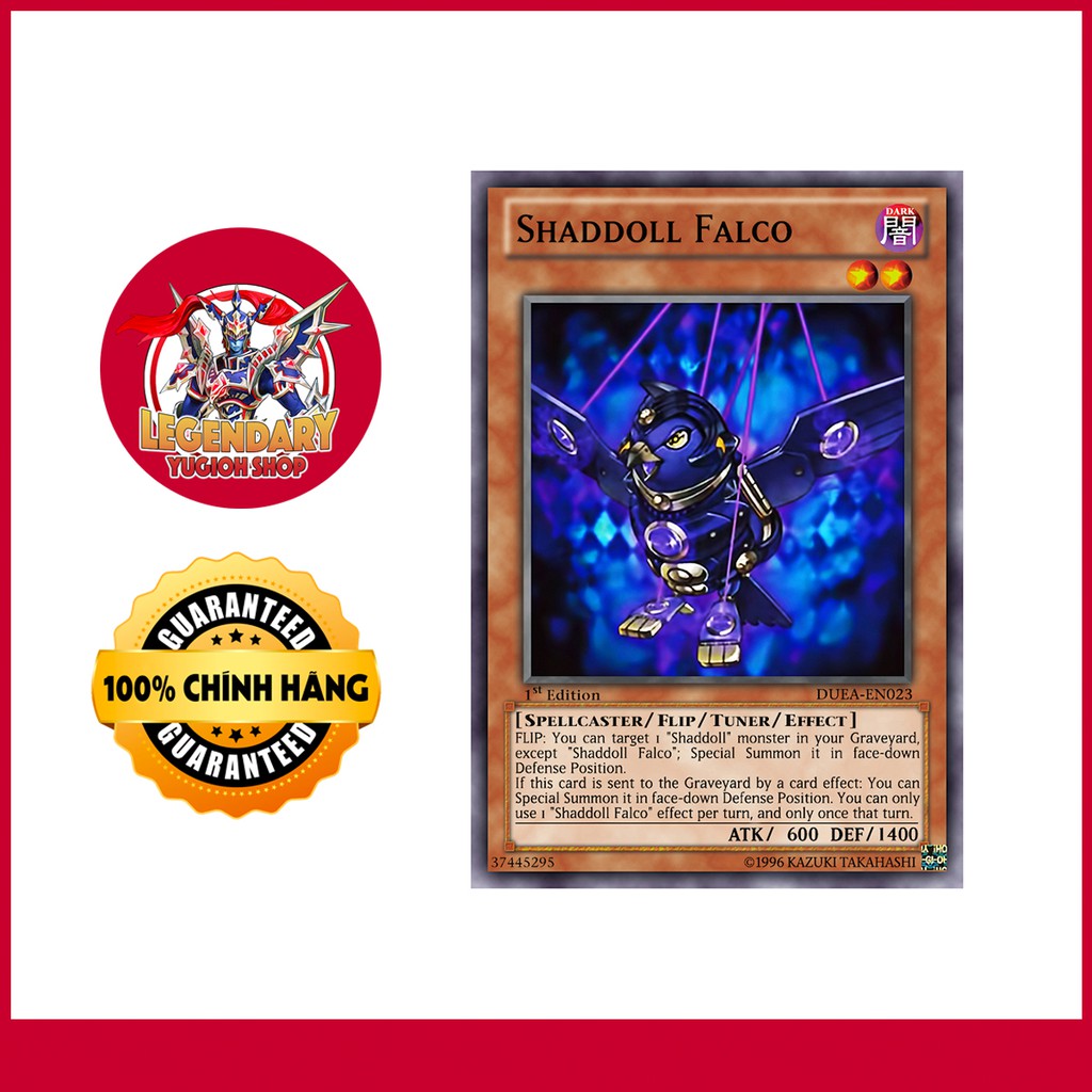 [Thẻ Bài Yugioh Chính Hãng] 'Shaddoll Falco' | Shopee Việt Nam