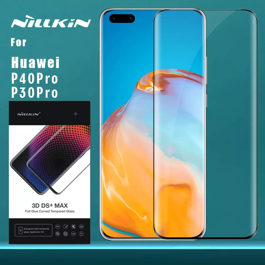 Kính cường lực Huawei P40 Pro p40pro P30 Pro Mate 20 Pro hiệu Nillkin 3D DS+ Max đặc trị các ...
