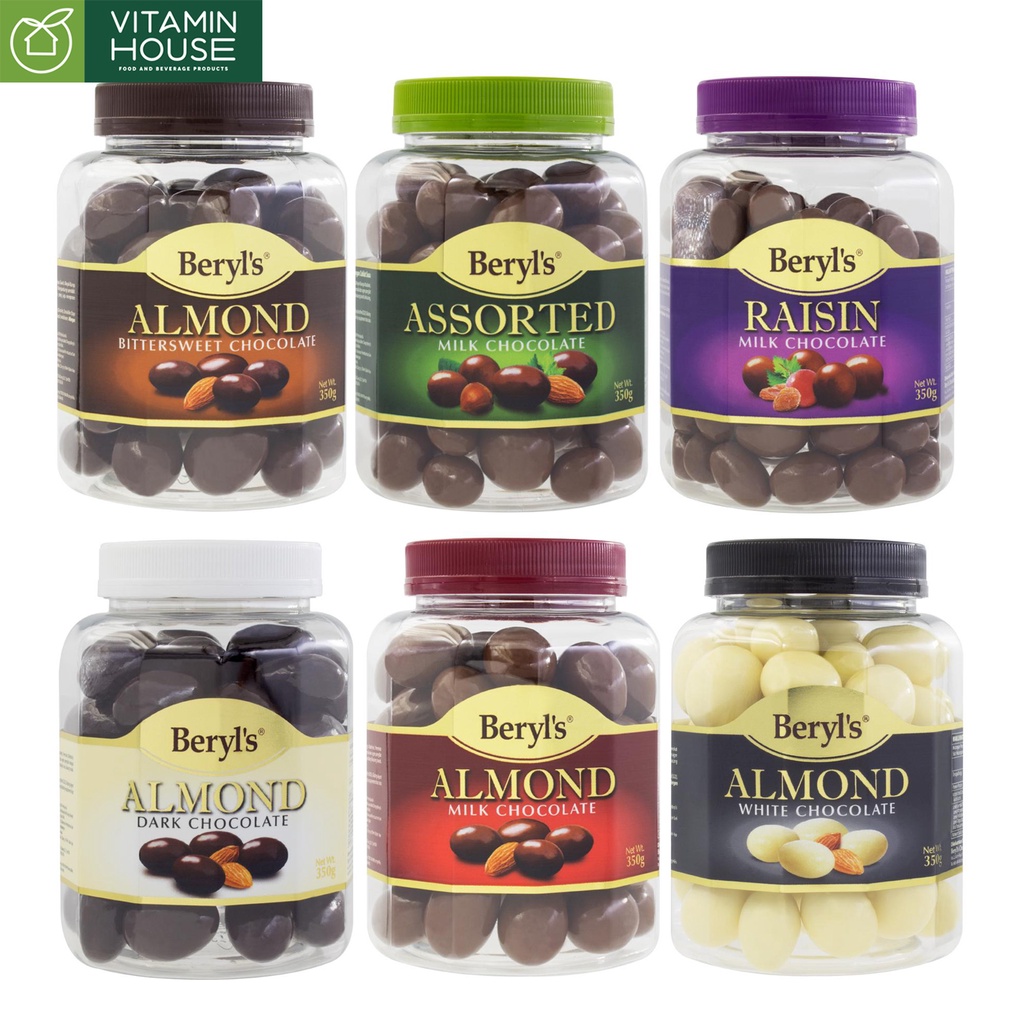 Socola Hạnh Nhân Beryls 350g Nhiều loại - Vitamin House | Shopee Việt Nam